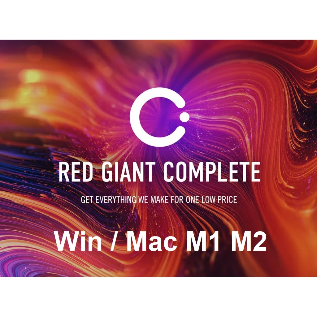 Red Giant 2024 Complete Set Trapcode Magic bullet Universe Vfx ...