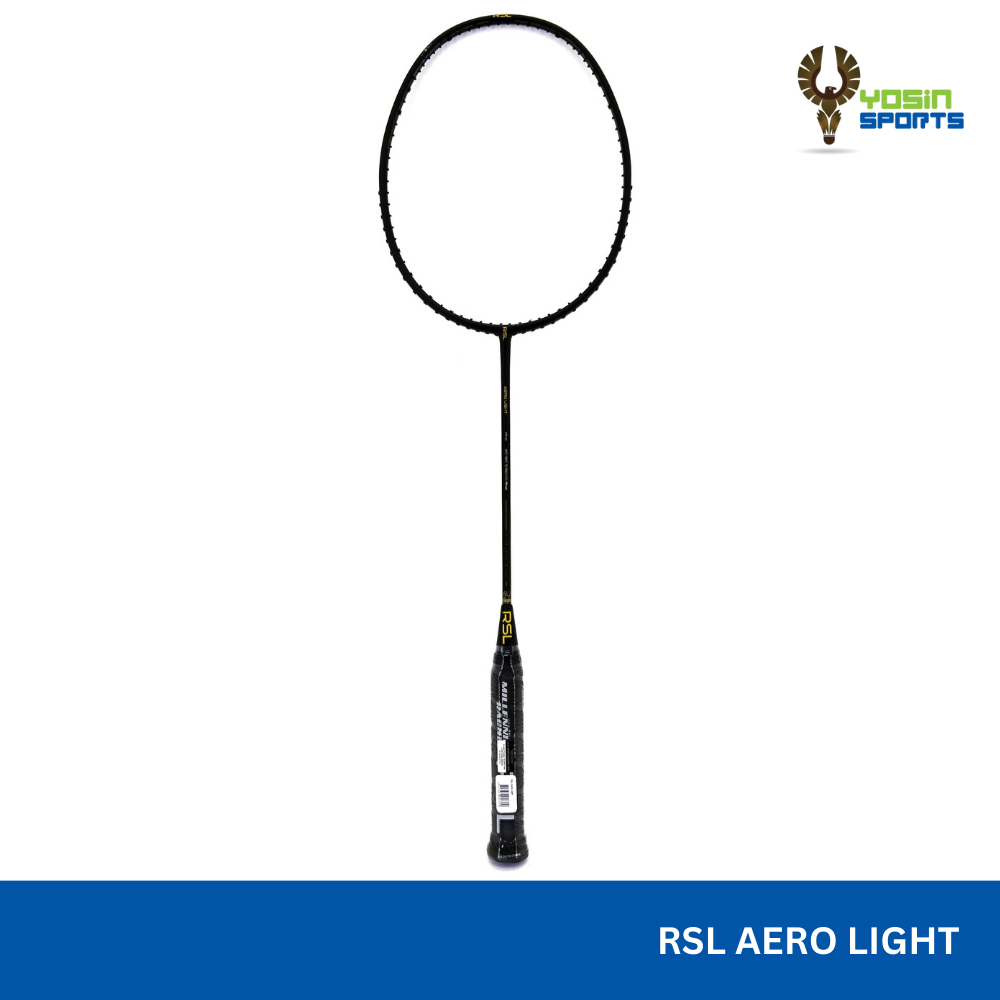 RSL Aero Light (6UG5) badminton racket + string & grip | Shopee Malaysia