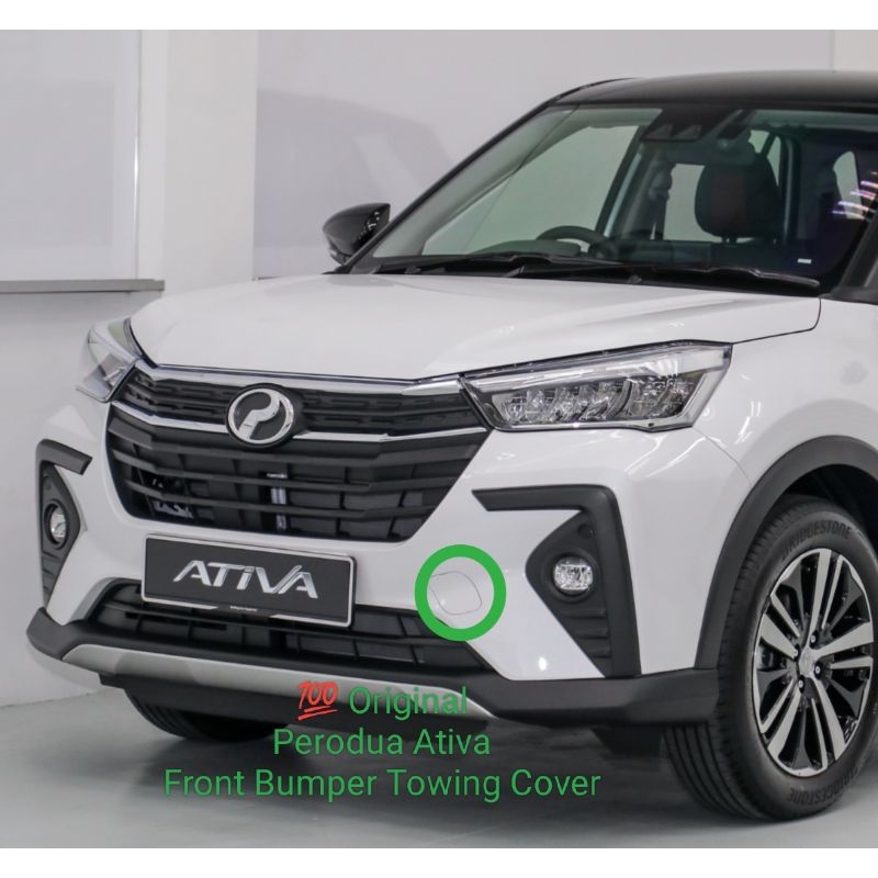💯 Original Perodua Ativa Front Bumper Towing Cover | Shopee Malaysia