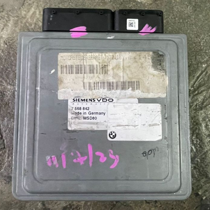 BMW N54 E60 E90 MSD80 ECU 7568842 Engine ECU Used Original Used ...