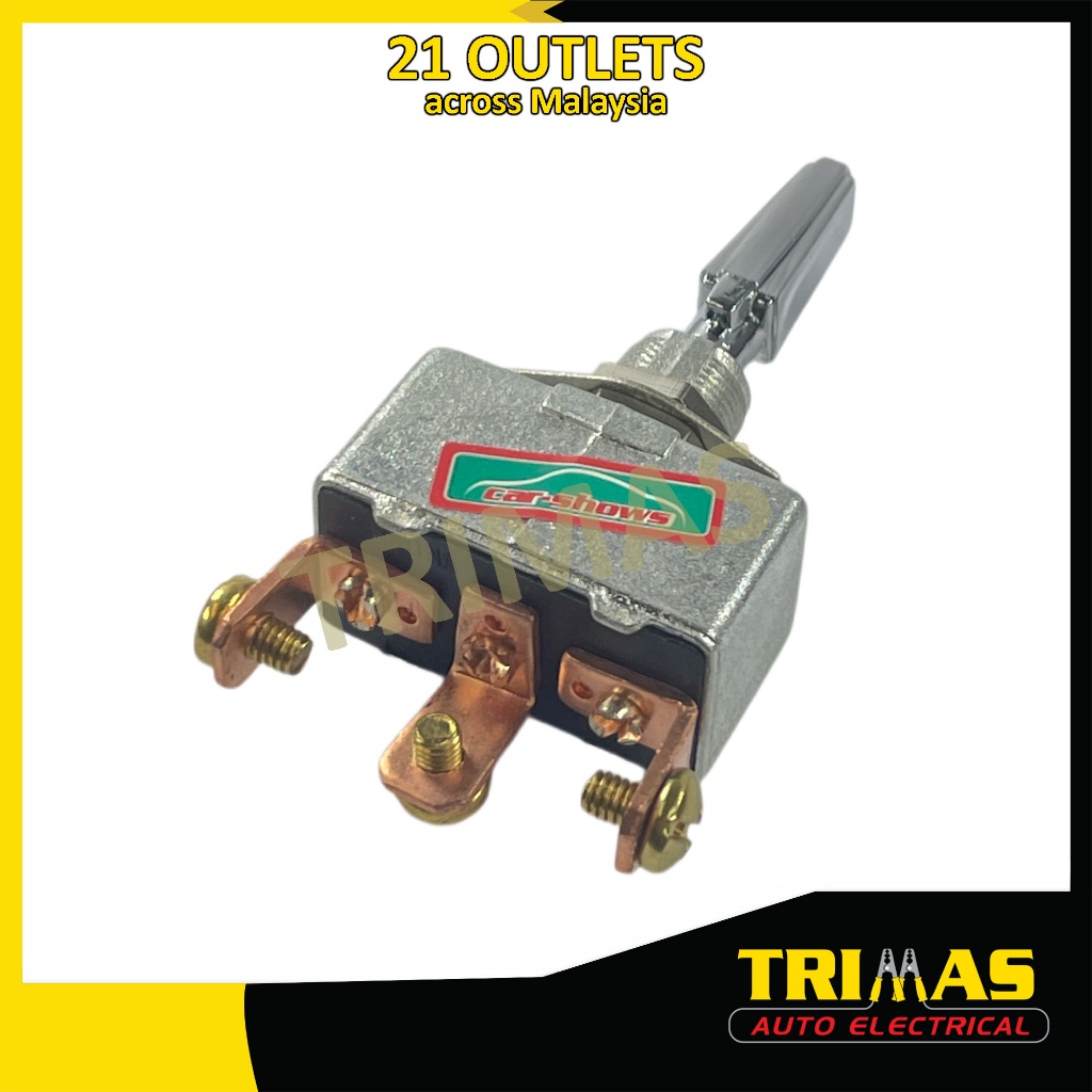3 Pin On Off On Heavy Duty Toggle Switch (1pc) | Shopee Malaysia