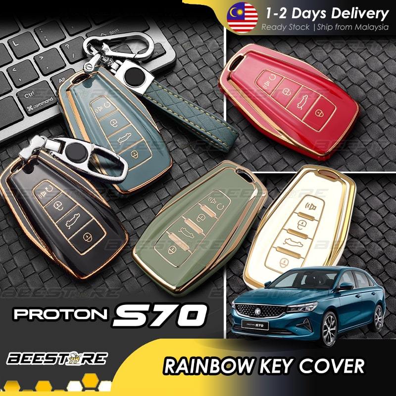 PROTON S70 TPU Chrome Car Key Case Sarung Kunci Kereta Remote Casing ...