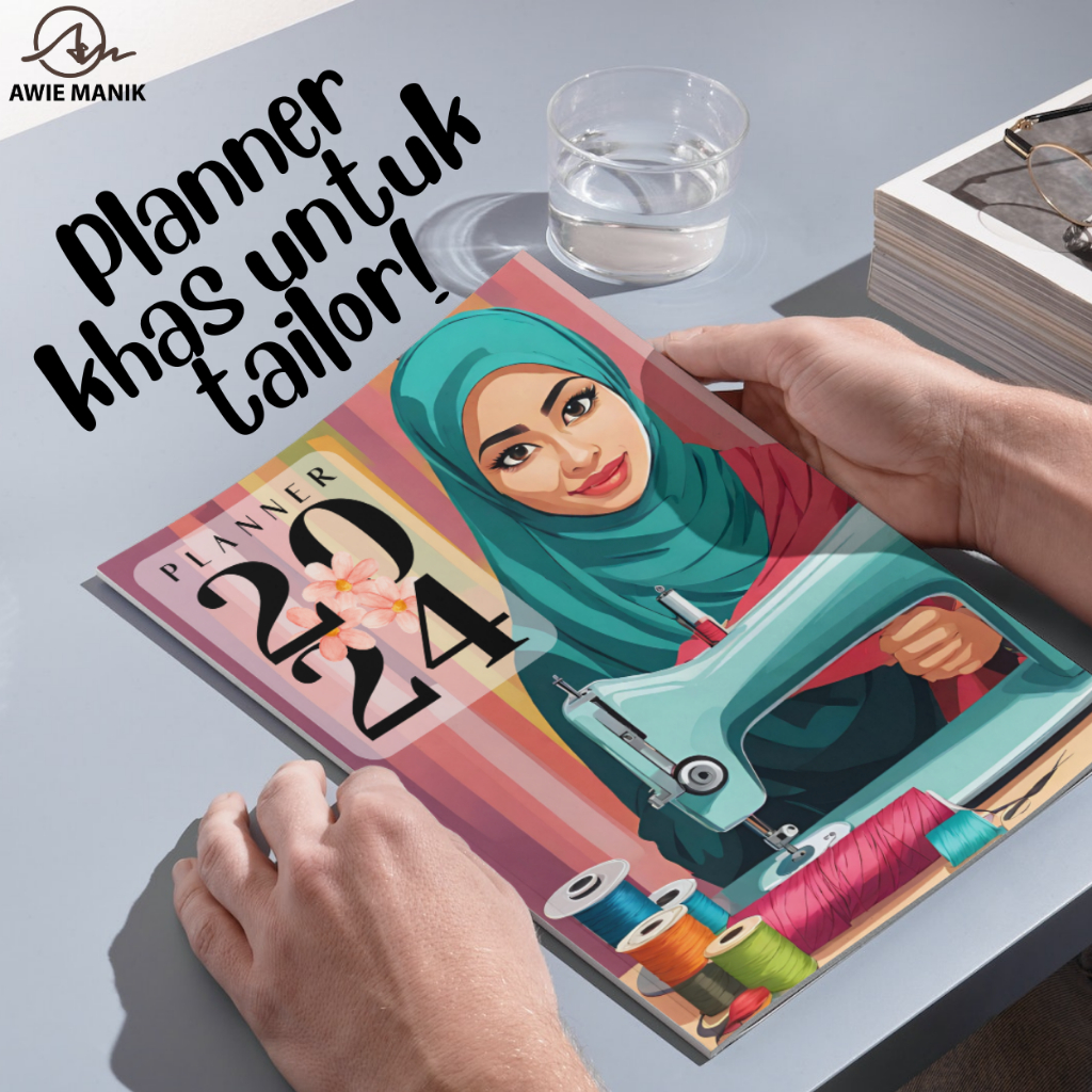 [BUKU AWIE MANIK] PLANNER 2024 - KHAS UNTUK TAILOR! | Shopee Malaysia