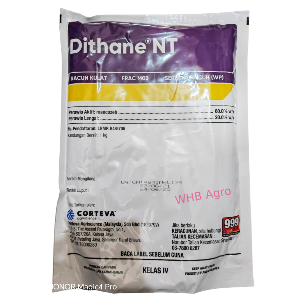Dow Dithane NT - ( 1kg ) 👍 💯 | Shopee Malaysia