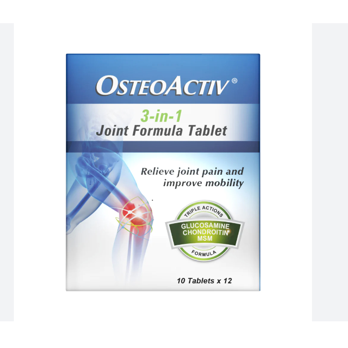 OSTEOACTIV 3 IN 1 JOINT FORMULA TABLET 120S | Shopee Malaysia