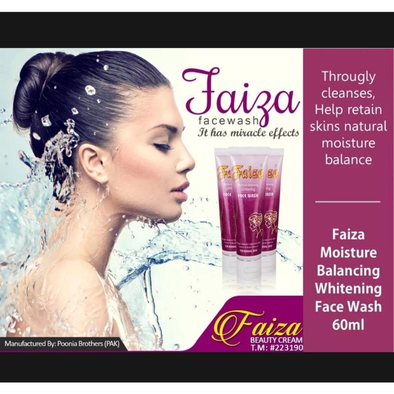 HOT SALES FAIZA FACE WASH( MADE IN PAKISTAN) | Shopee Malaysia