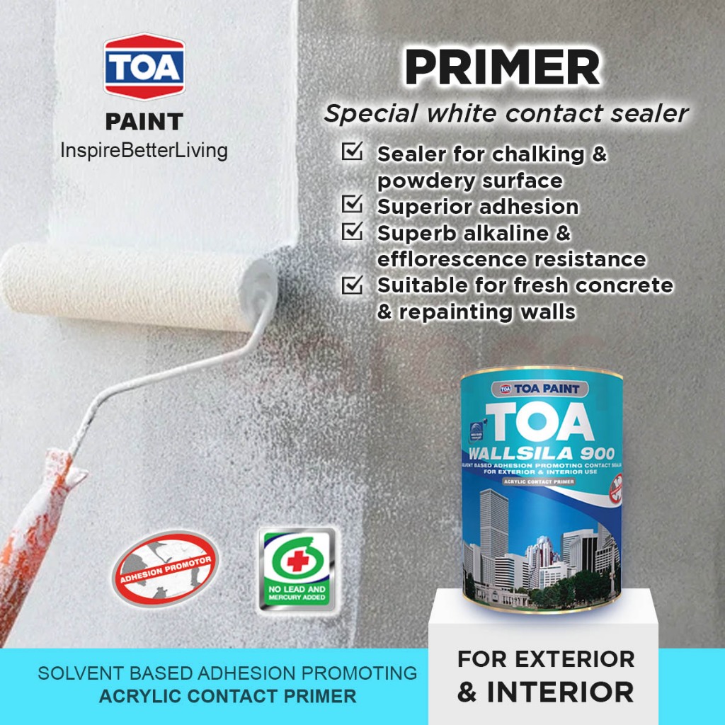 [NO.1 Wall Sealer in Malaysia] Solvent Based Adhesion Promoting Acrylic ...