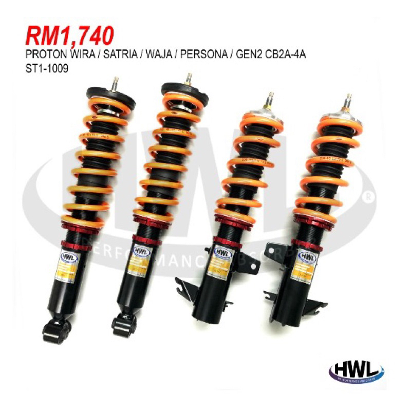 HWL SUSPENSION ST1 (hi low soft hard bodyshift 15 step) WARRANTY : 1 ...