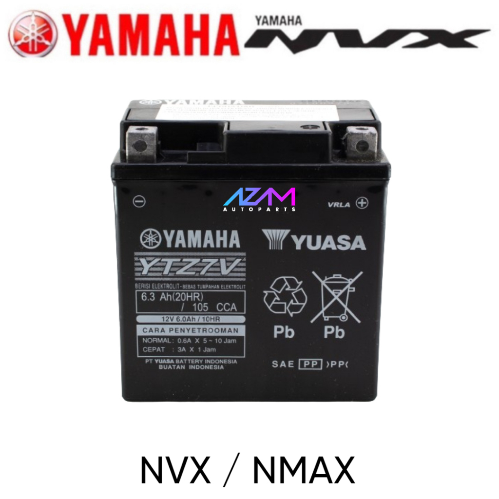 NVX 155 V1 / NMAX V1 / NMAX V2 / NVX V2 / XMAX / R25 - BATTERY /BATERI - 2DP-H2100-30 / 1WD ...