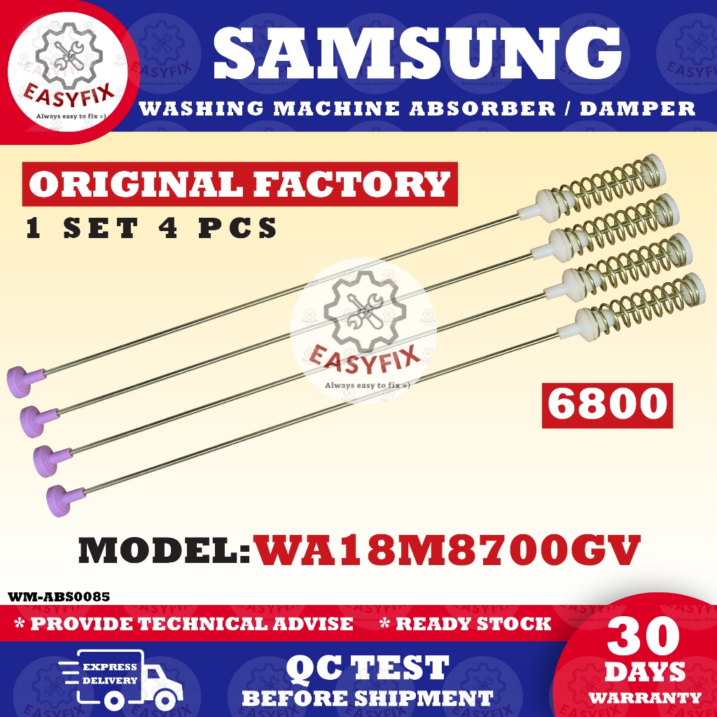 (ORIGINAL!!) WA18M8700GV Samsung Washing Machine Absorber (DAMPER ...