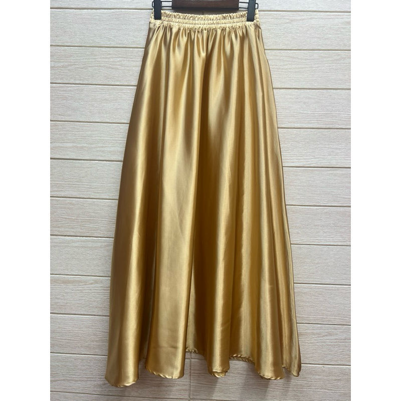 NEW • Skirt Satin Kembang Beralun ️‍🔥 | Shopee Malaysia