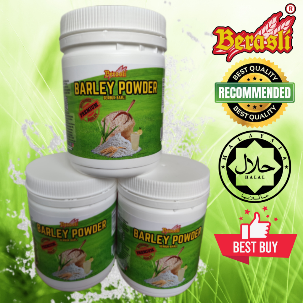BERASLI BARLEY POWDER SERBUK BARLI SEGERA 0% GULA (SUGARLESS) | Shopee ...