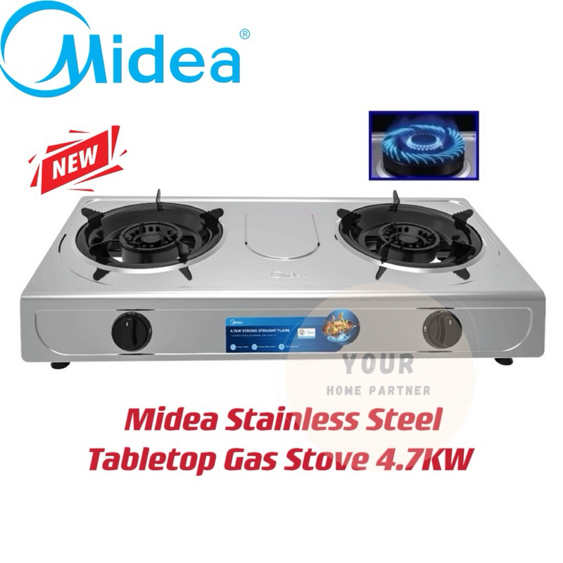 Midea Table Top Stainless Steel Stove MGS-T211S 4.7KW | Shopee Malaysia