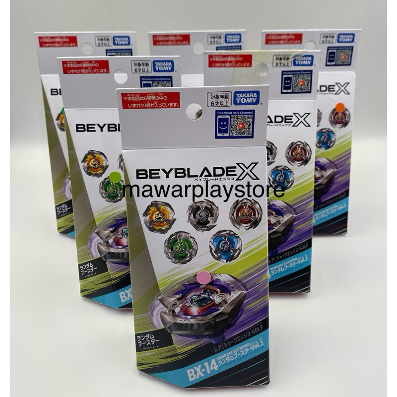 Bayblade X Random Booster Vol. 1 | Shopee Malaysia