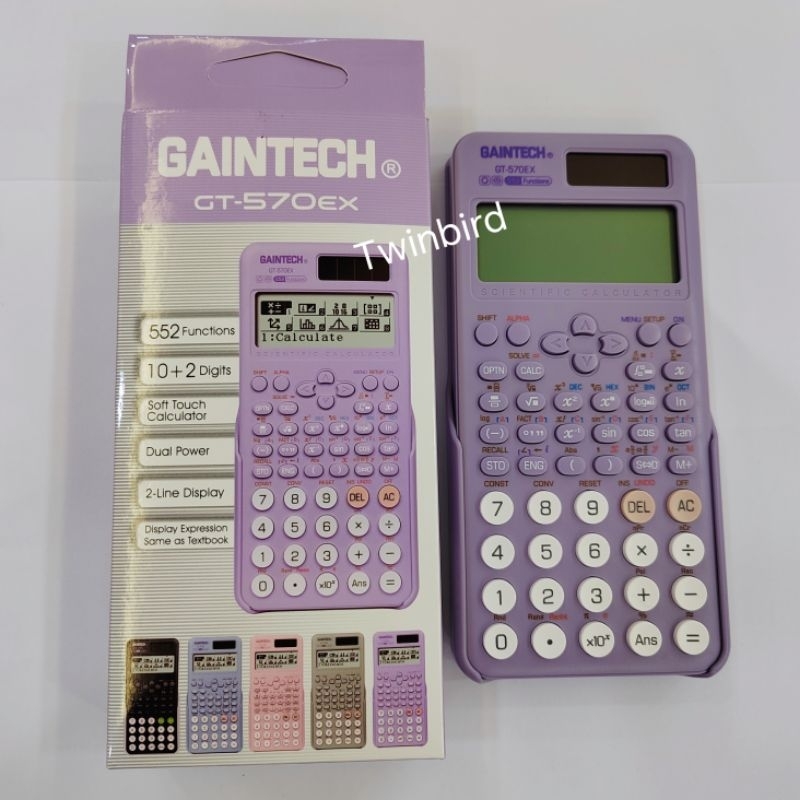 💚💜🖤 GAINTECH GT-570EX SCIENTIFIC Calculator | Shopee Malaysia