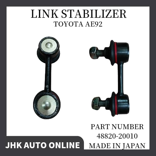 TOYOTA AE92 LINK STABILIZER FRONT BRAND CENTRAL 48820-20010 | Shopee ...