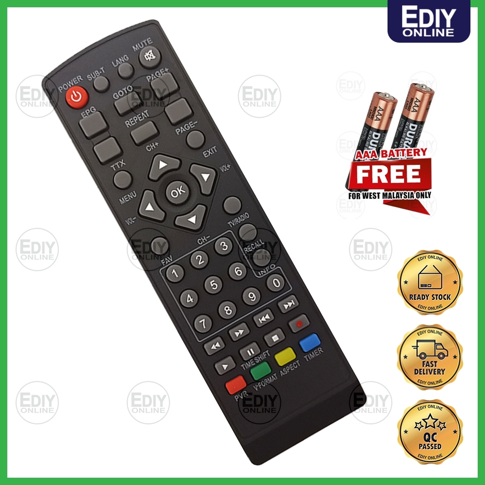Malaysia 2023 Digital Channel Antenna Receiver Decoder Tunner Set Top ...