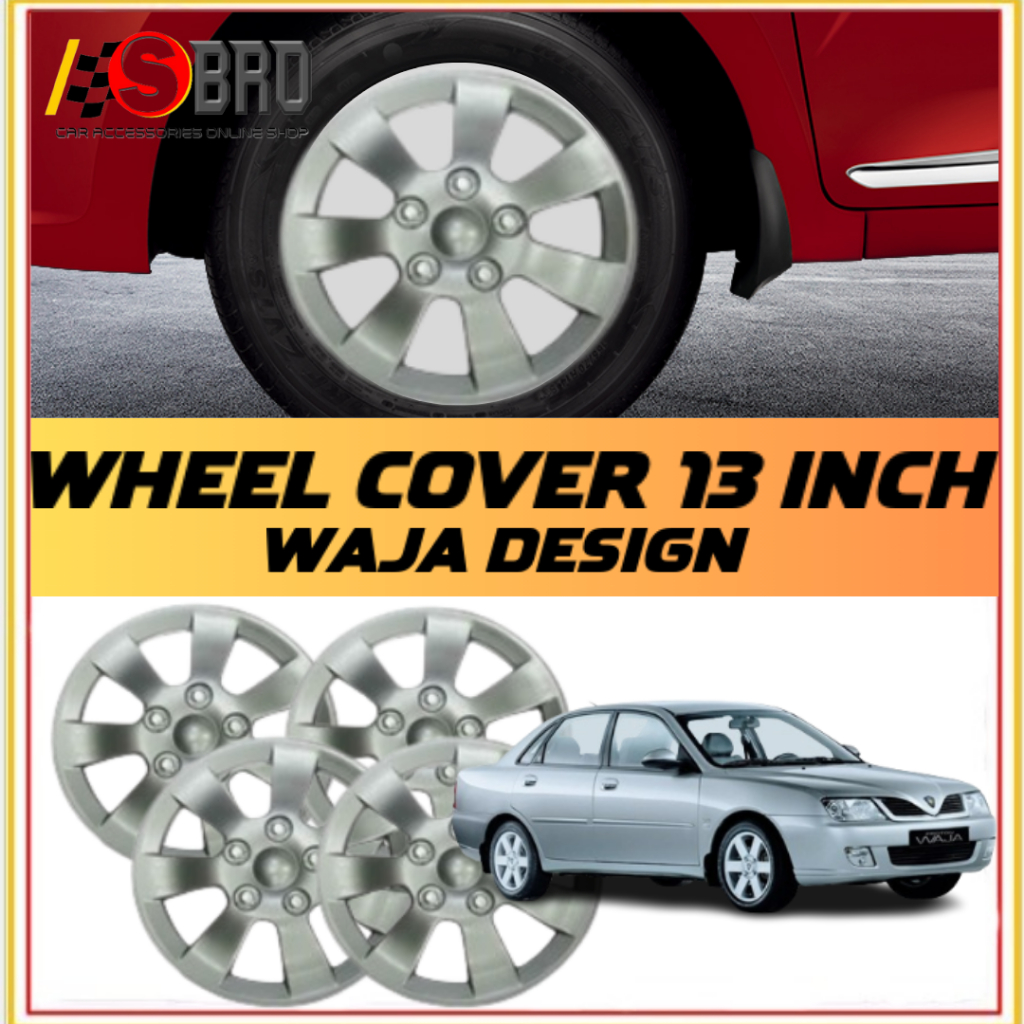 Proton Waja Car Wheel Cover Tyre Center Hub Cap Steel Rim Universal R13 ...