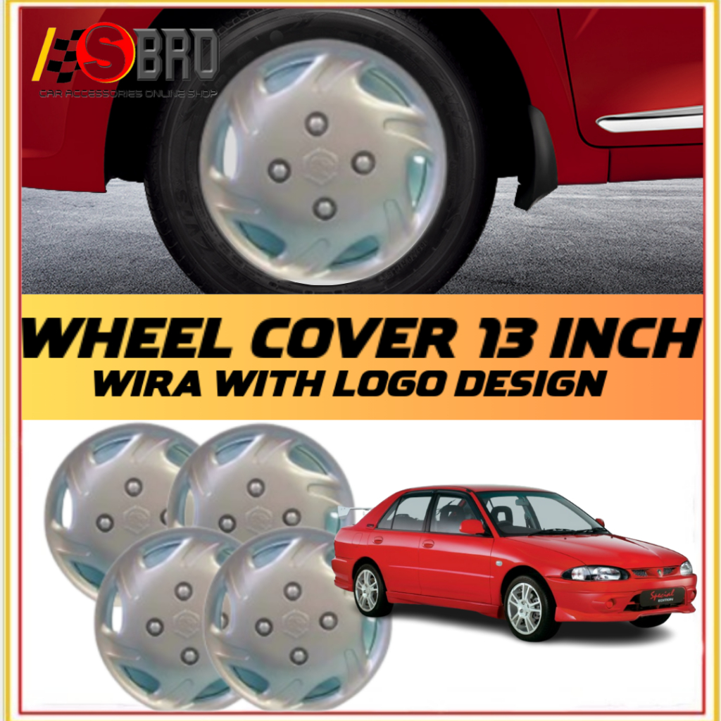 Car Wheel Cover Tyre Center Hub Cap Steel Rim Universal R13'' Inch ...