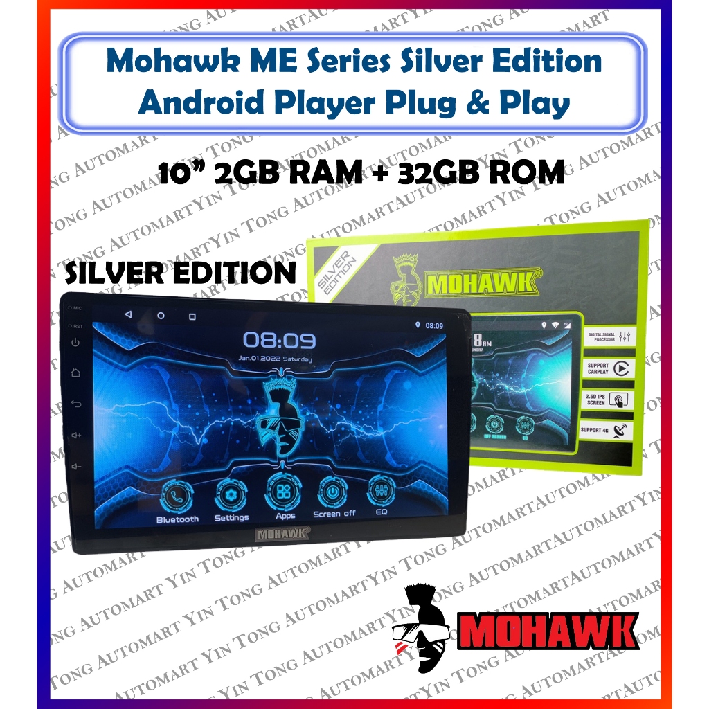 Mohawk ME Series Silver Edition Car Android Player Plug n Play For ...