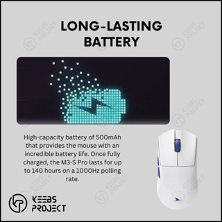 [READY STOCK] Darmoshark M3S Pro & 4k Receiver Wireless Gaming Mouse RGB Lightweight 4000Hz ...