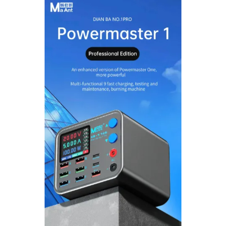 MAANT DIANBA NO.1 Pro Multi-Function 8-Port PD Charger+Wireless+Power ...