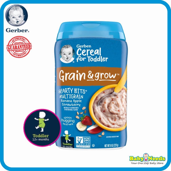 Gerber Baby Cereal Oatmeal Rice Whole Wheat Multigrain Shopee Malaysia