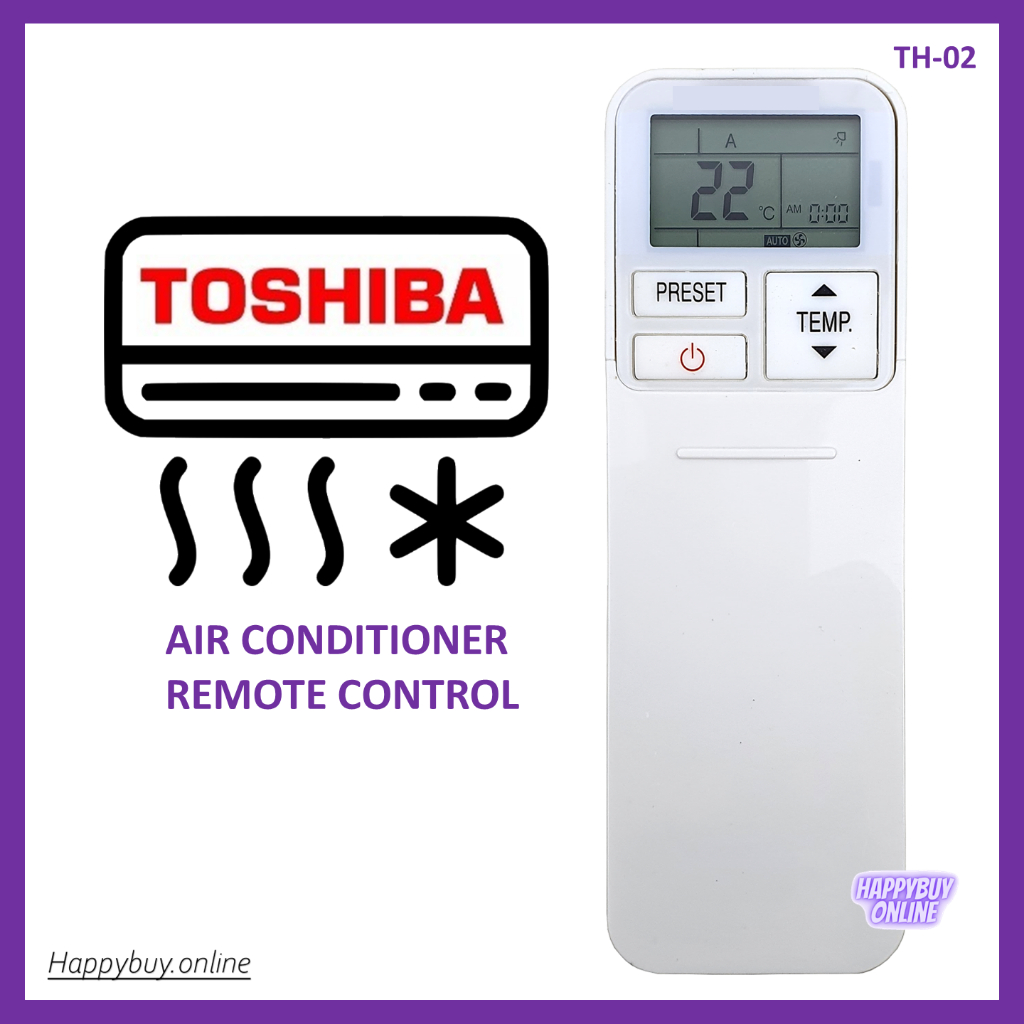 Toshiba Air Conditioner Remote Control Toshiba Aircond Air Cond Remote ...