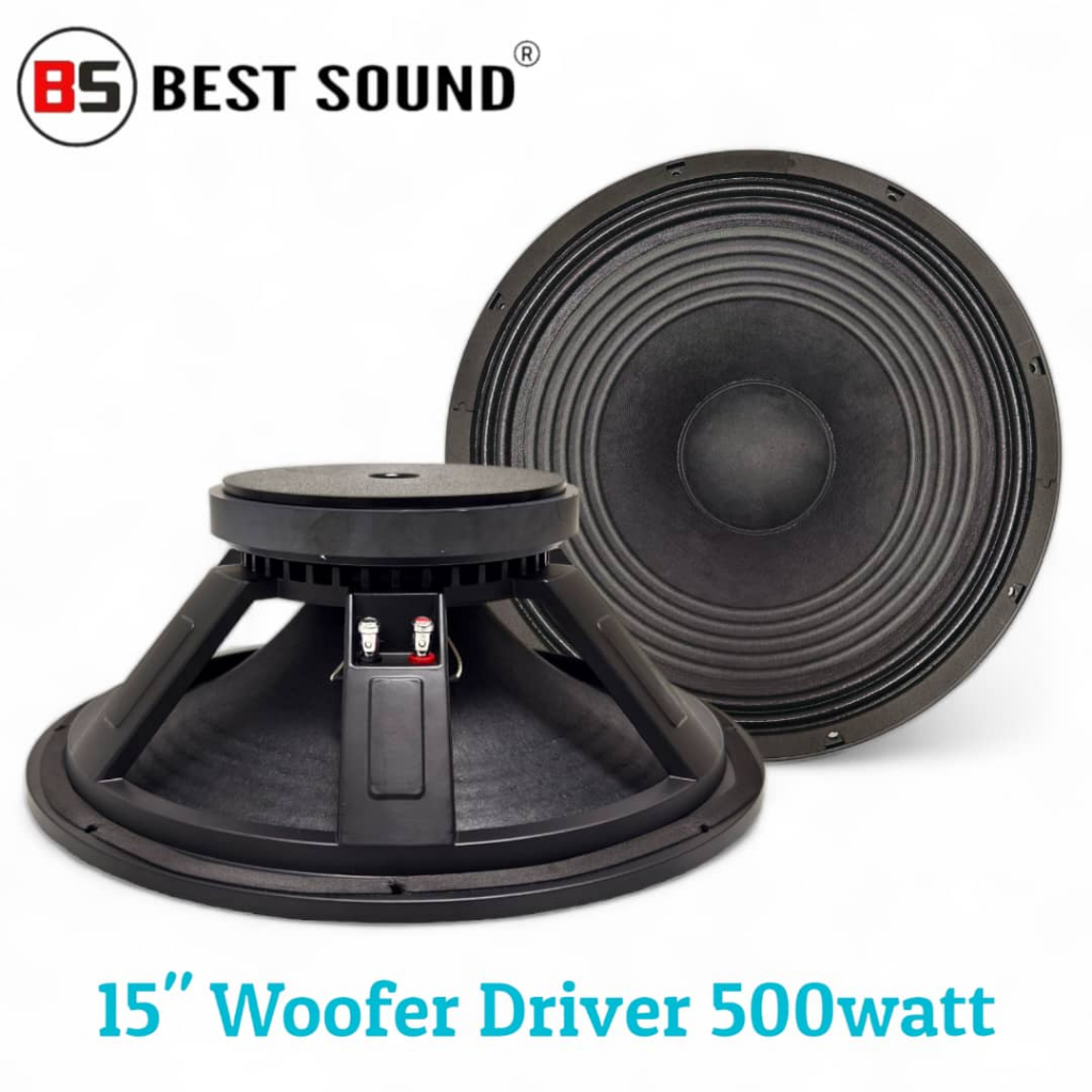 BS 15AH-195 "15 inch" 500watt Speaker Driver (Ready Stock) | Shopee ...