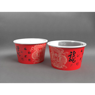 DISPOSABLE 850CC PAPER BOWL KRAFT/ WHITE/ BLACK / CHICKEN PRINTED ...