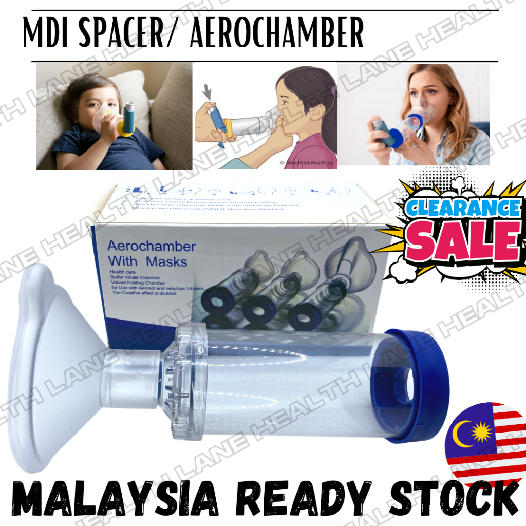 SALE Inhaler MDI Spacer Anti Static Corong | Shopee Malaysia
