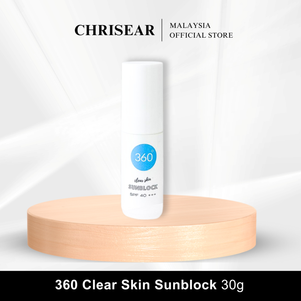 360 clear skin sunblock 30g | Shopee Malaysia
