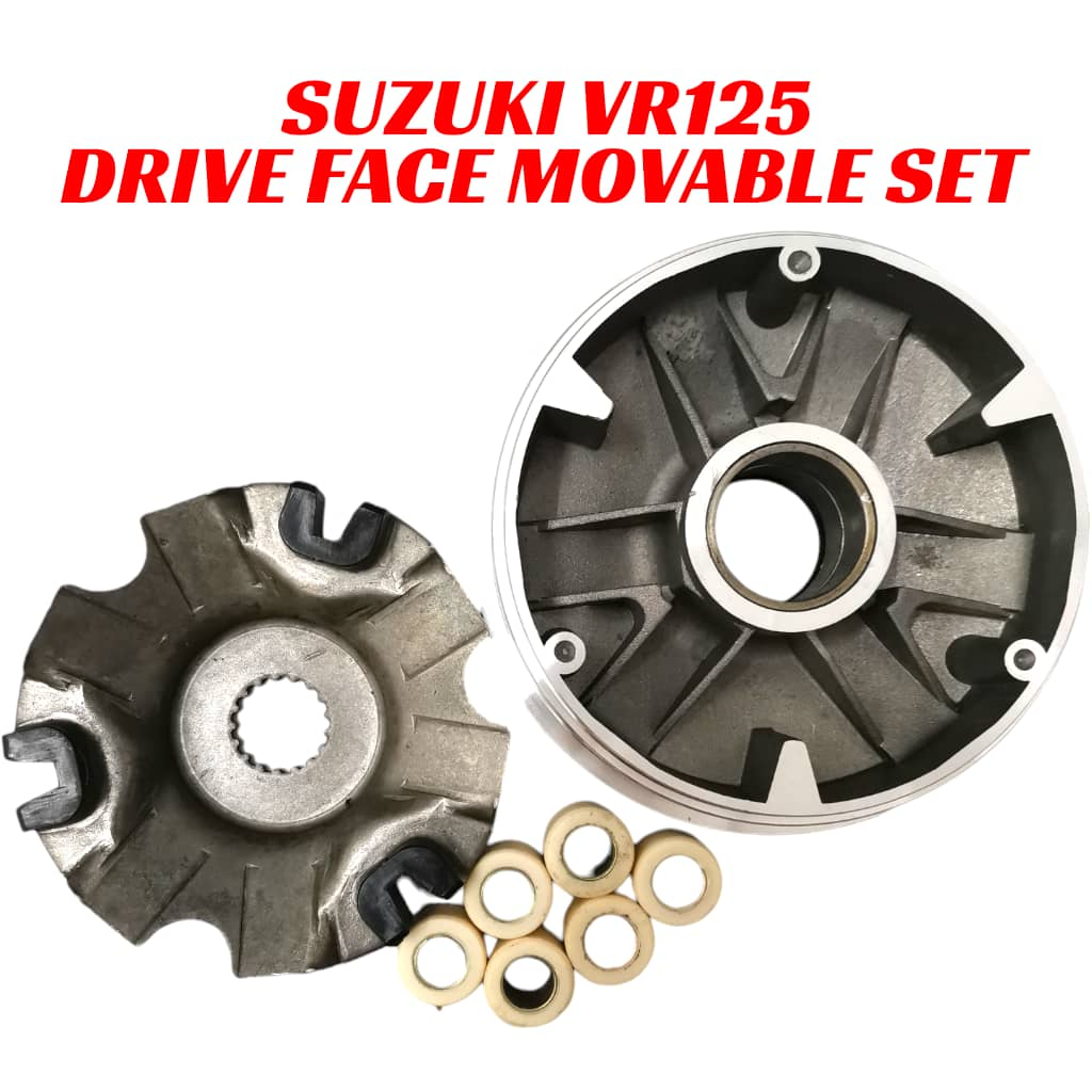 Suzuki VR125 VR 125 VR Drive Face Movable Set Front Pully Set Set Pully ...
