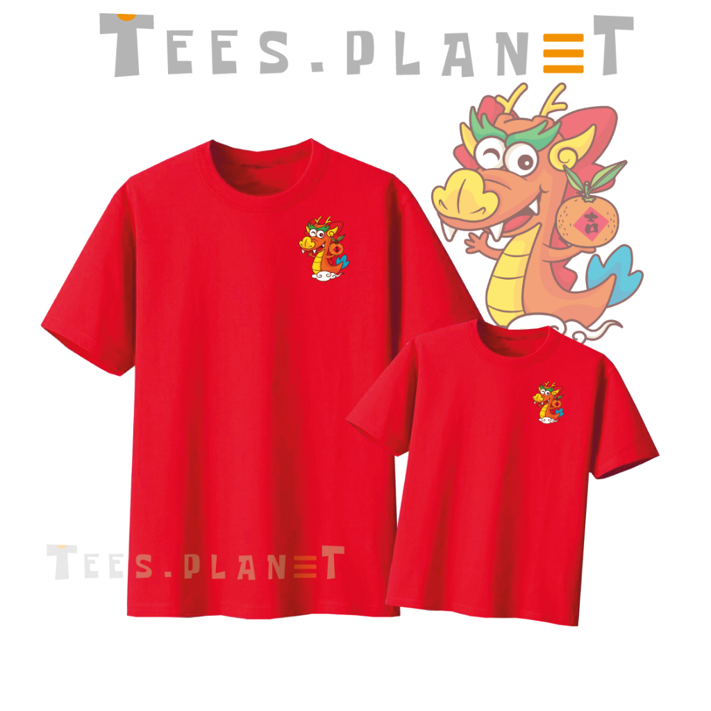 CNY T-Shirt Family Happy Chinese New Year 2024 T-Shirt Design Family ...