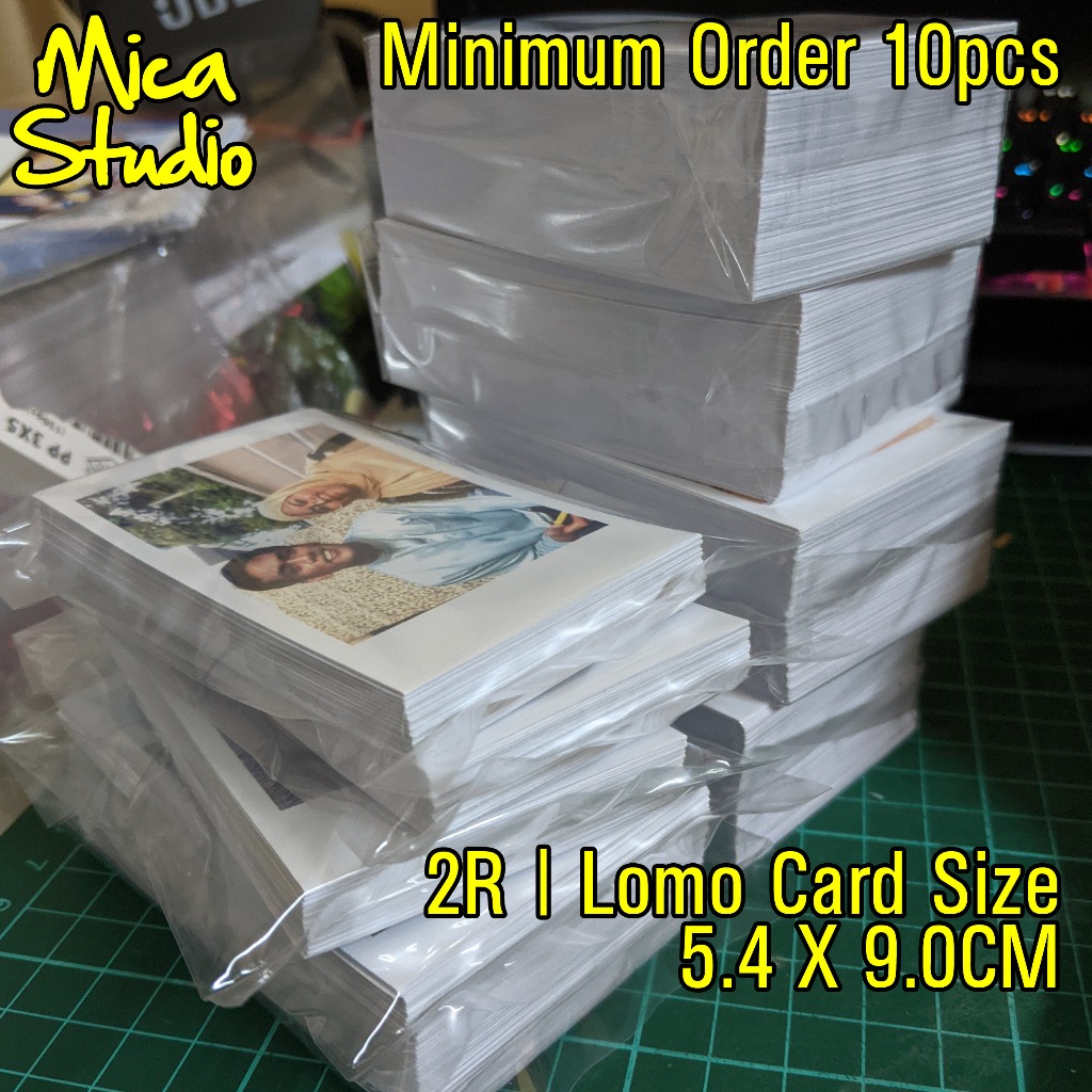 ⭐Cuci Gambar Murah 2R Lomo Card Saiz Poloroid [ Minimum Order 10pcs ]⭐ ...