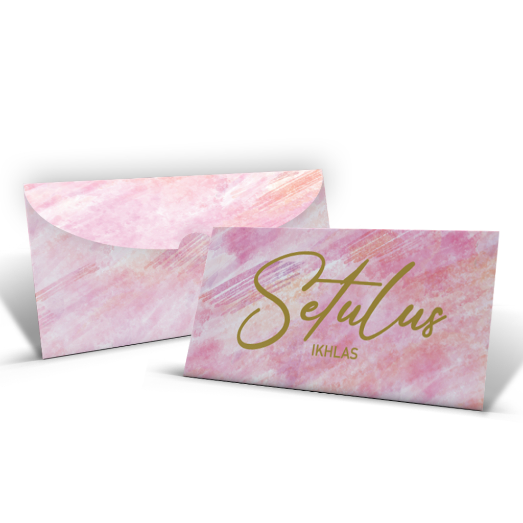 Sampul Raya EXCLUSIVE | Setulus Ikhlas Gold Effect Wording | 1 PAKET 6 ...