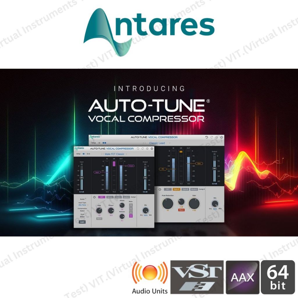 Auto-Tune Vocal Compressor v1.0.1 (Win/Mac) VST3, AAX x64 | Antares FX ...