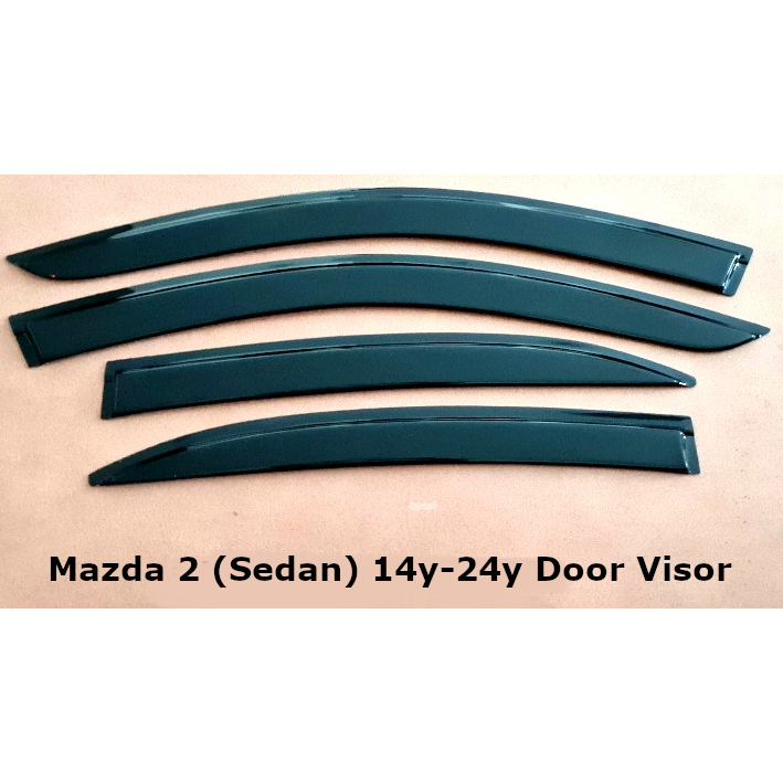 Mazda 2 / Demio ( Sedan ) 2014 2015 2016 2017 2018 2019 2020 2021 2022 2023 2024 Door Visor ...