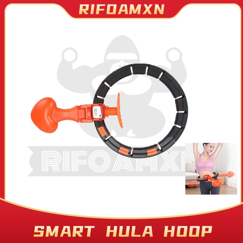 Smart Digital Hula Hoop 智能呼啦圈 Thin Waist and Abdomen,Lazy Hula Hoop ...