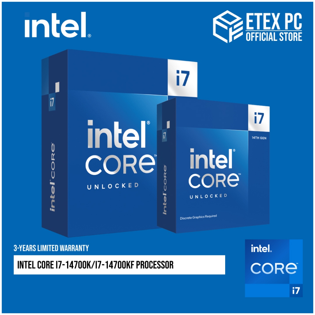 Intel CORE i7-14700K/i7-14700KF Processor 33M Cache, up to 5.60 GHz ...