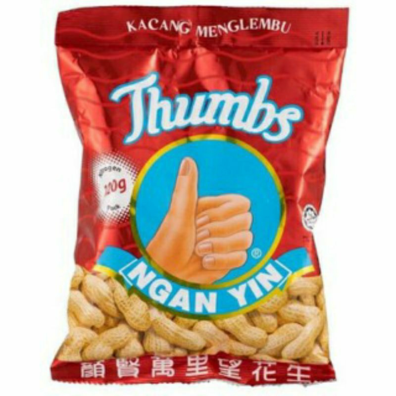 🔥Ngan Yan Thumbs Brand Peanut 🥜120g 颜贤万里望花生 | Shopee Malaysia