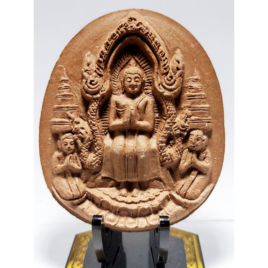 泰国佛牌 Amulet Yod Khun Phon 胜利将军佛 高6cm 高僧 Lp Khao 庙 Wat Phu Phor 避险 避邪 权威 ...