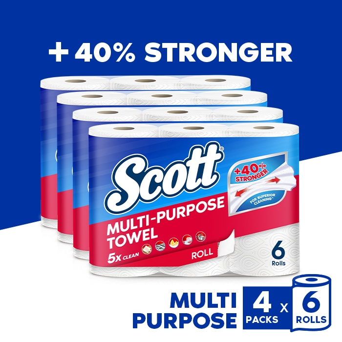 [Bundle of 24] Scott Multipurpose Kitchen Towel - Superior Cleaning ...