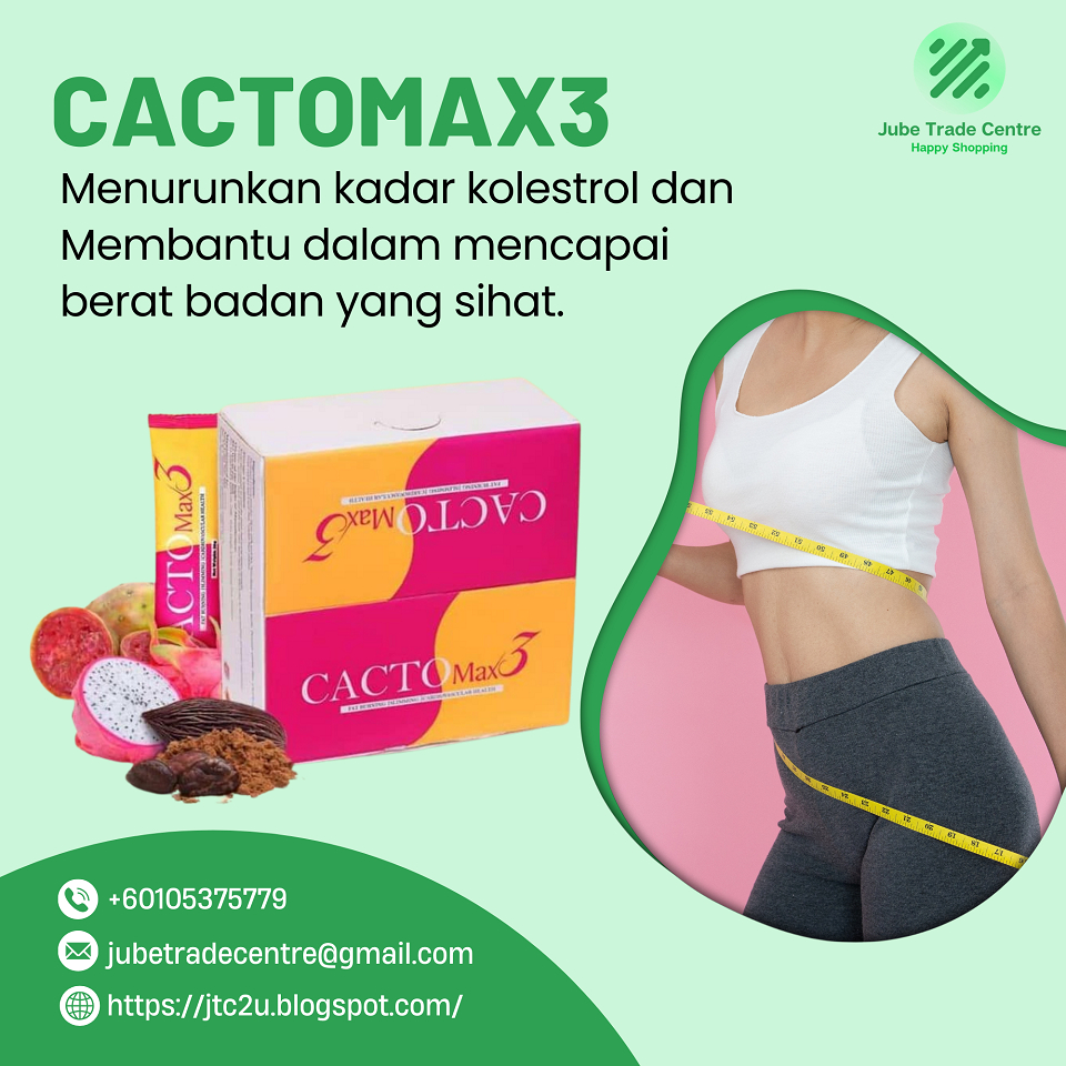 CACTOMAX3 100% ORIGINAL BUKAN TIRUAN | Shopee Malaysia