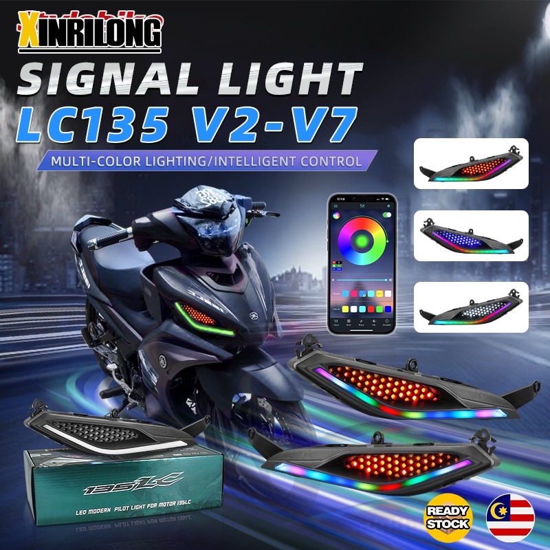 LC135 V2-V7 Signal Light LED Mata Gaban Pilot Lamp 135LC V2 V3 V4 V5 V6 V7 Indicartor Lamp Pilot ...