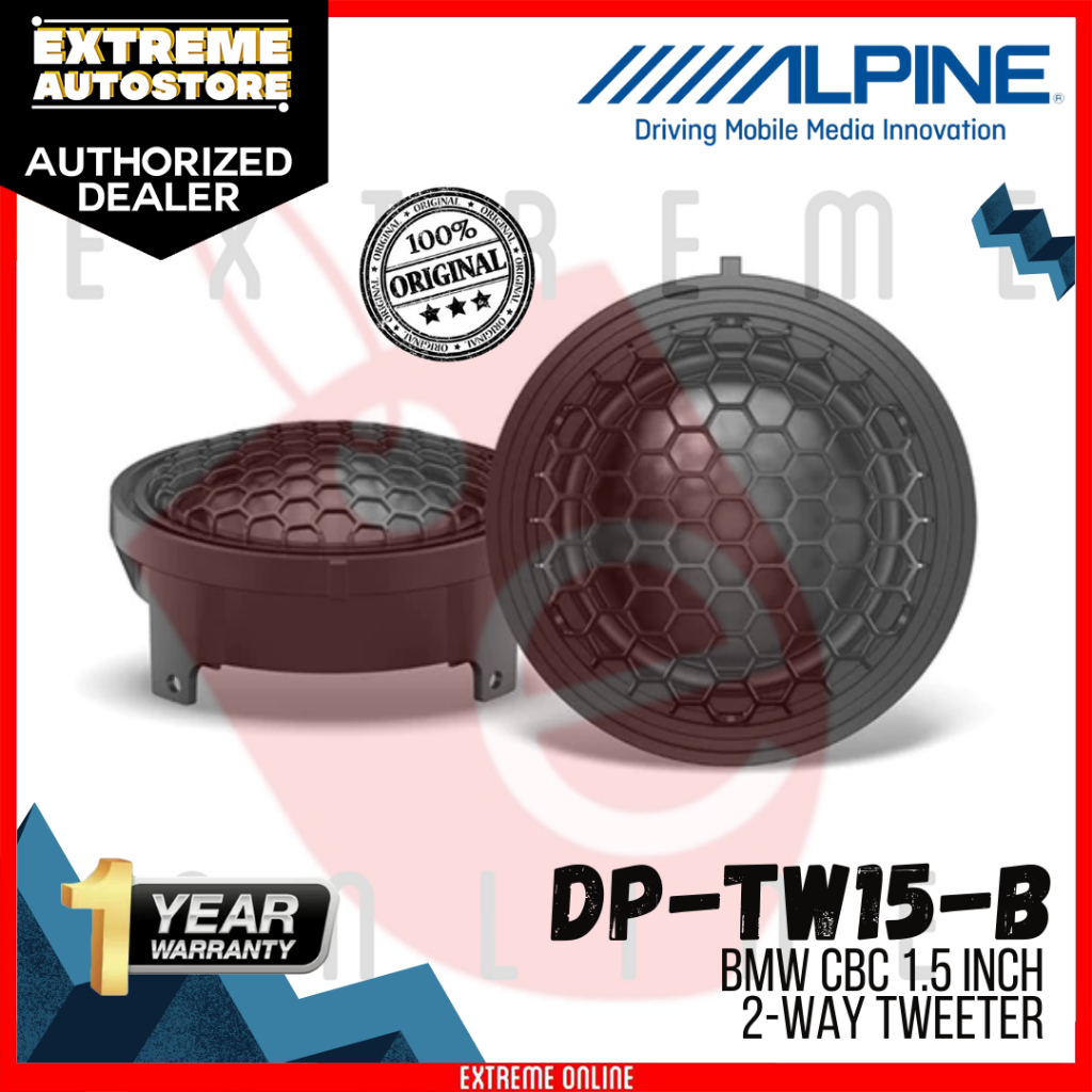ALPINE DP-15TW-B 1.5INCH BMW TWEETER! FACTORY UPGRADE | Shopee Malaysia