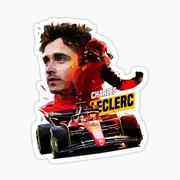 Charles Leclerc Stickers v2 | Shopee Malaysia
