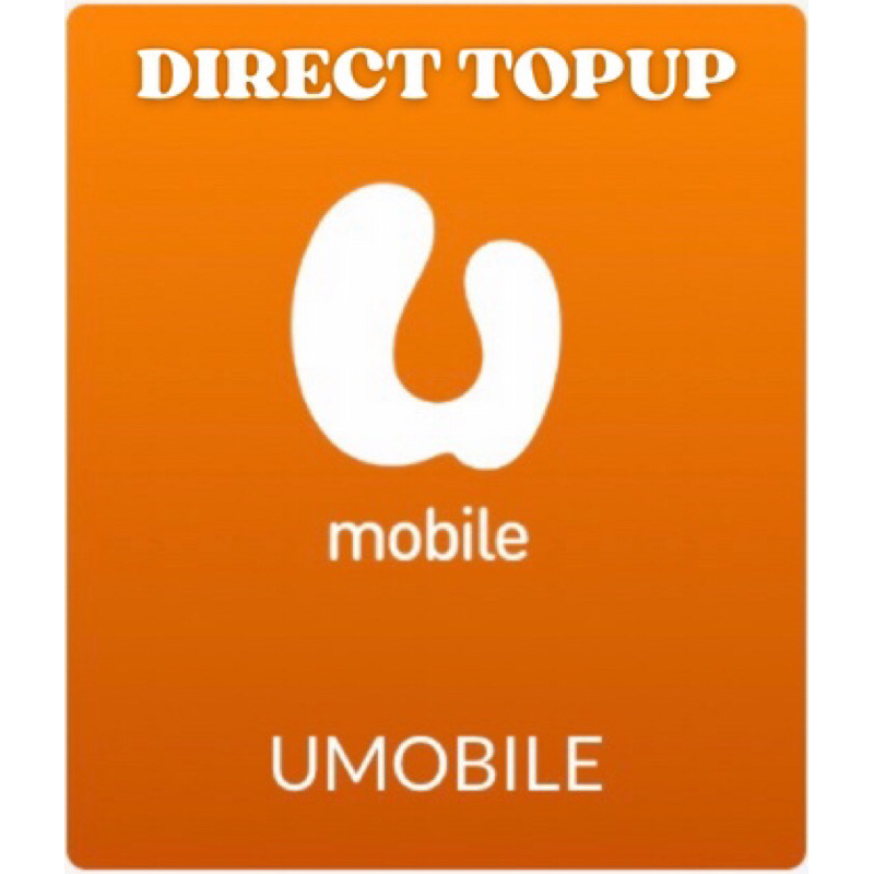 UMOBILE PREPAID RELOAD [DIRECT TOPUP]💥INSTANT TOPUP💥FAST TOPUP💥 | Shopee Malaysia