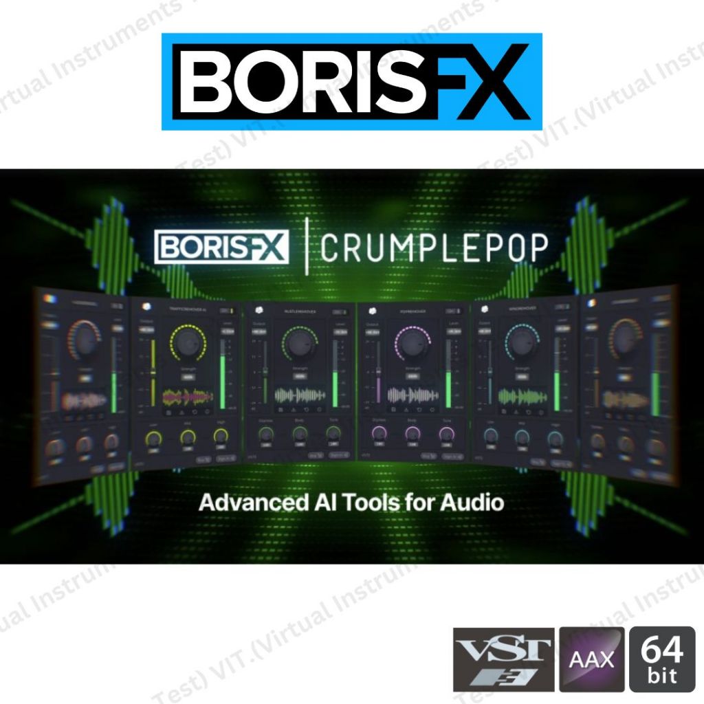 CrumplePop Complete 𝐯𝟐𝟎𝟐𝟓.𝟎.𝟖 (Win) (𝟖 𝐏𝐥𝐮𝐠𝐬 + 𝟏 𝐒𝐭𝐚𝐧𝐝𝐚𝐥𝐨𝐧𝐞) STANDALONE, VST3, AAX x64 | Boris ...