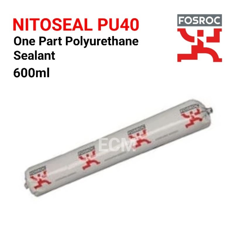FOSROC NITOSEAL PU40A GREY (600ml) One part building sealant | Shopee ...